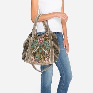 Johnny Was | Bags | Johnny Was Silk Velvet Boho Chic Hobo Tote | Poshmark
